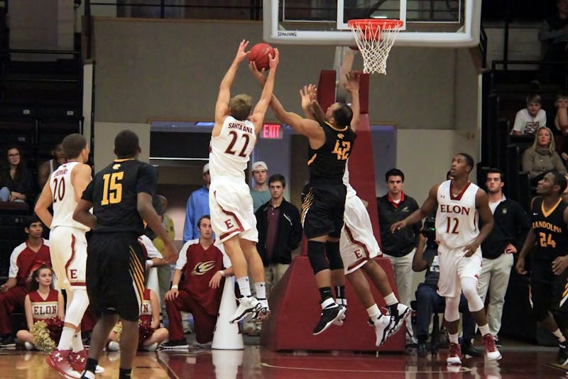 Men's basketball thrashes Randolph in lone exhibition game - Elon News ...