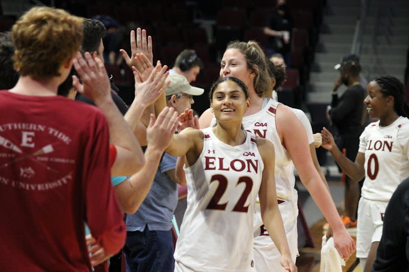 Elon University women’s basketball wins final regular season game ...