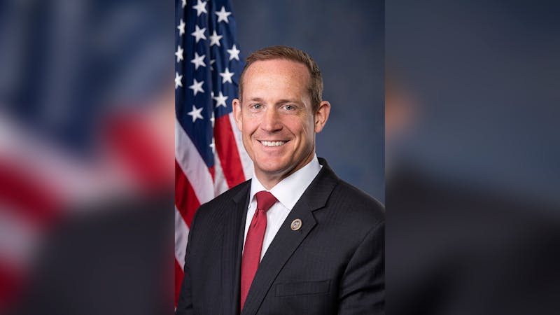 Campaigning for US Senate: Ted Budd hopes to address big tech ...