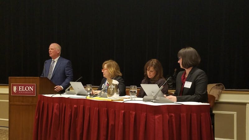 Panel listens to Elon community on presidential search - Elon News Network