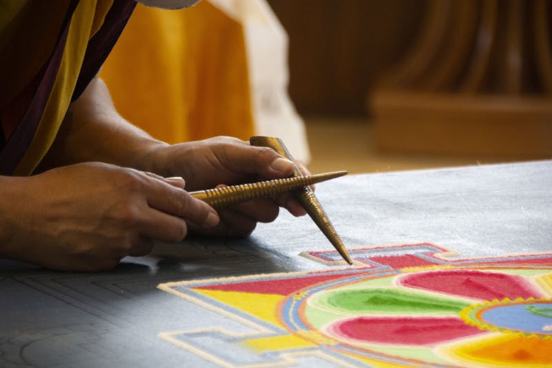 Buddhist Sand Mandala