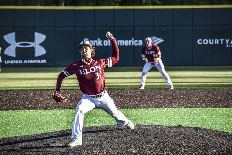 Elon University baseball team eliminated from CAA Tournament - Elon ...