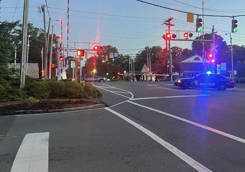 Train gate malfunction causes traffic disruption downtown Elon - Elon ...
