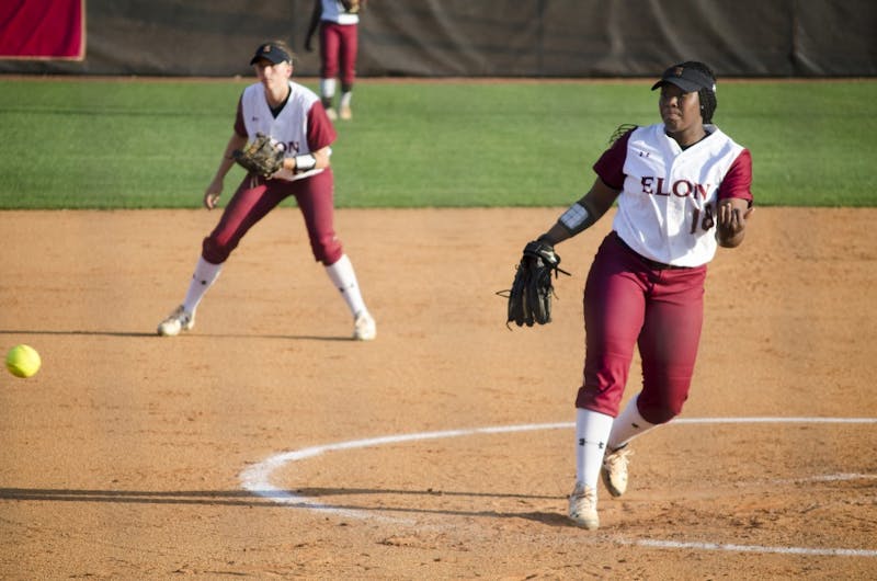 Softball tops UNCG behind three runs from freshman catcher - Elon News ...