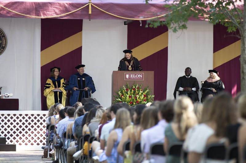 Elon University president encourages class of 2027 to form community ...