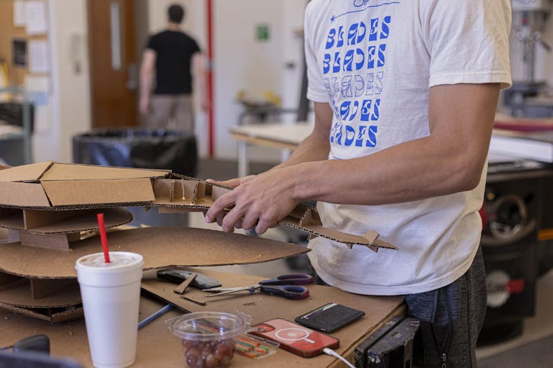 3D Design students work on self-portraits for their final project - The ...