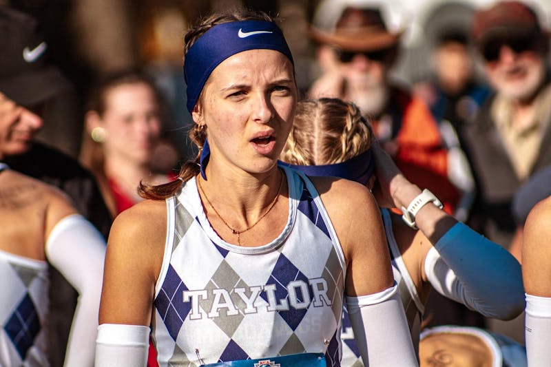 Gamble crosses the finish as a record-breaker - The Echo