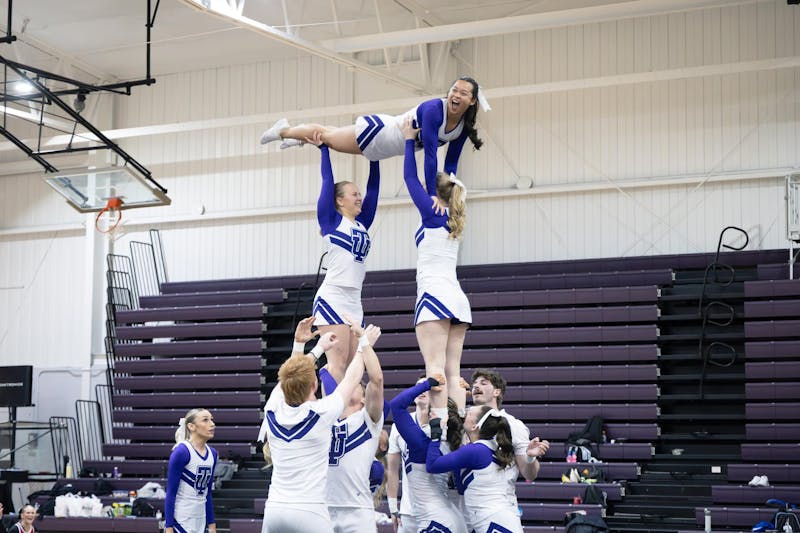 Taylor cheer sets program record, continues historic year - The Echo