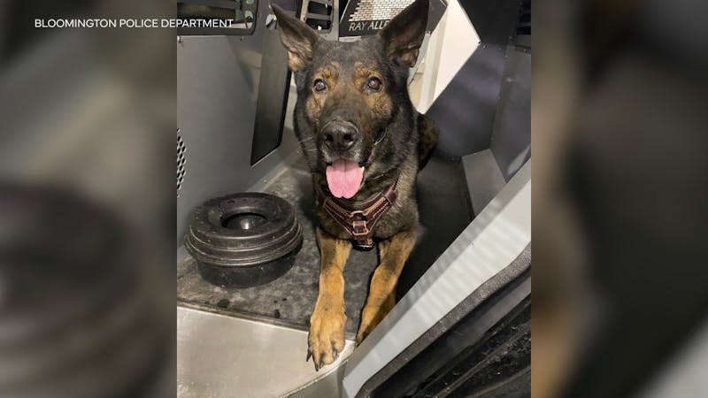 Bloomington Police announces passing of K9 - Indiana University Student ...
