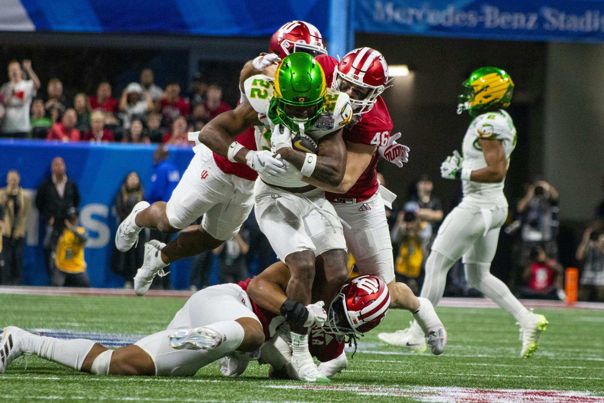 PHOTOS: Indiana football wins the Peach Bowl - Indiana Daily Student