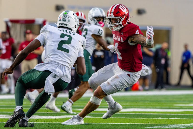 Indiana LB Aiden Fisher’s injury absence 'more precautionary' in 1st ...