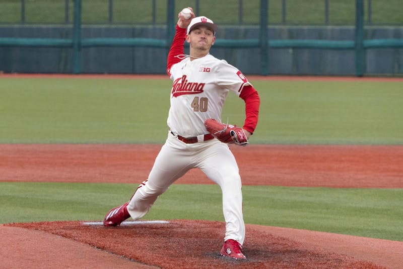 Indiana baseball pitching staff powers Hoosiers to series-opening win ...