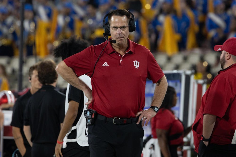 ‘I am happy at times:’ Behind Indiana football HC Cignetti’s sideline ...
