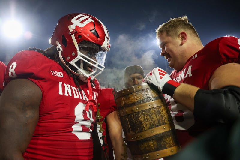 Indiana football steamrolls Purdue, wins Old Oaken Bucket behind record ...