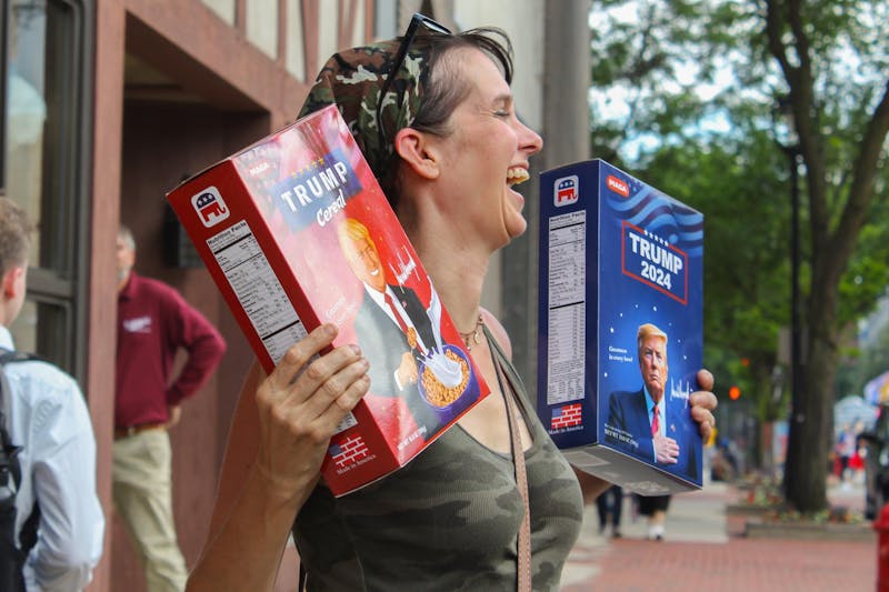trump cereal boxes.jpg - Indiana Daily Student