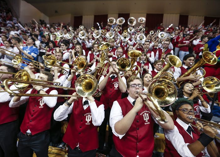 GALLERY: IU basketball fans cheer on the Hoosiers - Indiana Daily Student