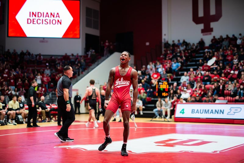 PHOTOS: Indiana wrestling takes down Purdue in rivalry matchup ...