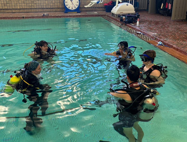 Diving into safety: IU Wilderness Medicine students learn to treat ...