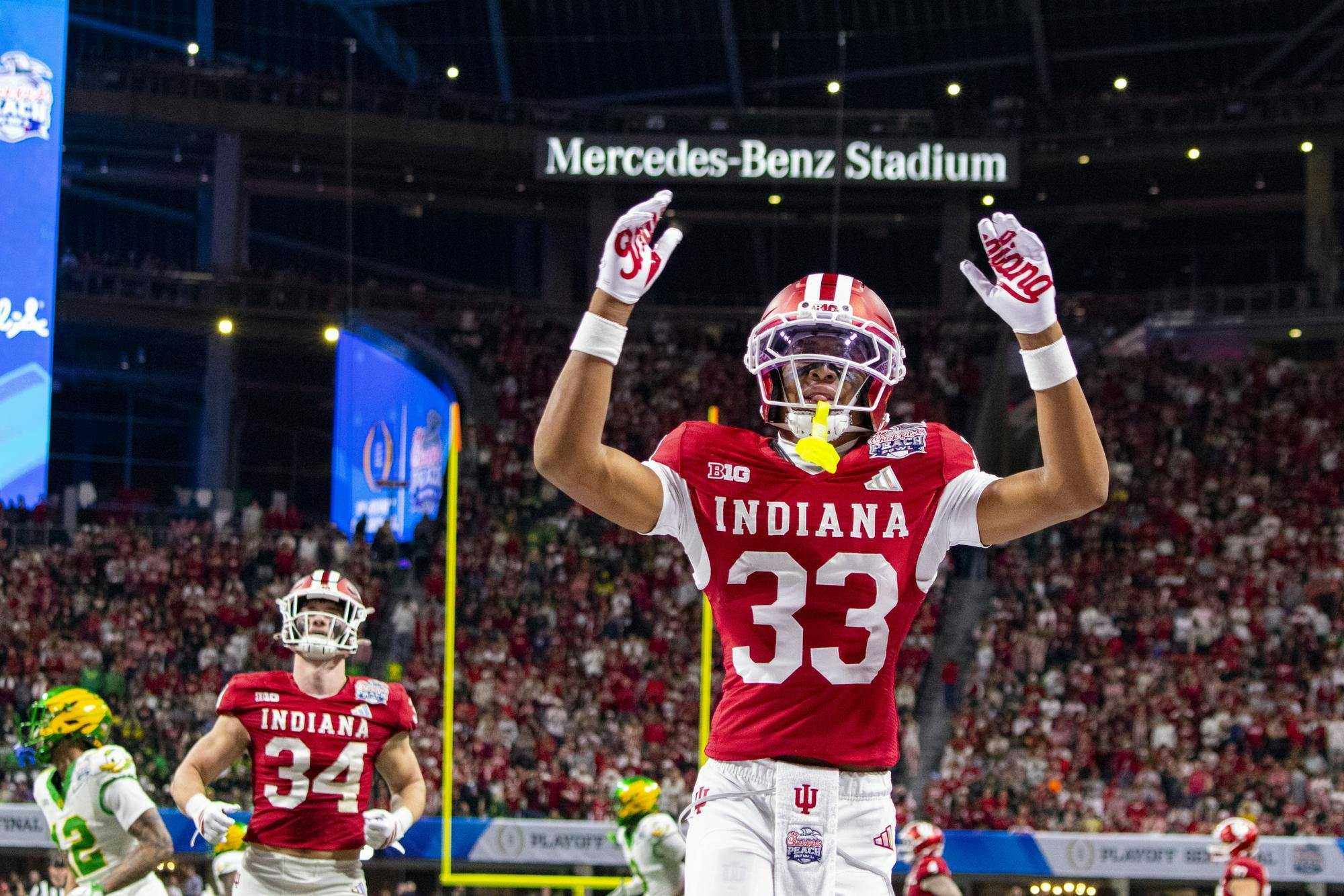 PHOTOS: Indiana football wins the Peach Bowl - Indiana Daily Student