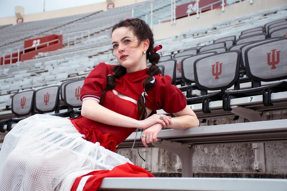 IU fashion design student’s capstone turns into Rose Bowl-inspired ...