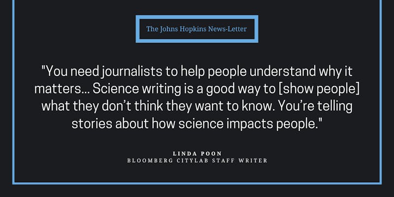 Science writers talk craft at roundtable - The Johns Hopkins News-Letter