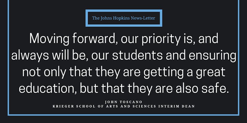 University appoints John Toscano as new interim dean of KSAS - The ...