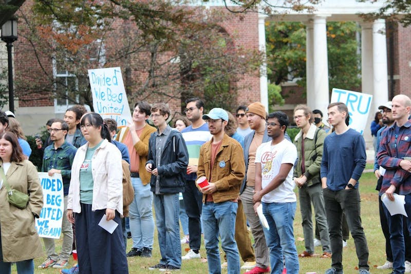 An overview of graduate student activism at Hopkins - The Johns Hopkins ...