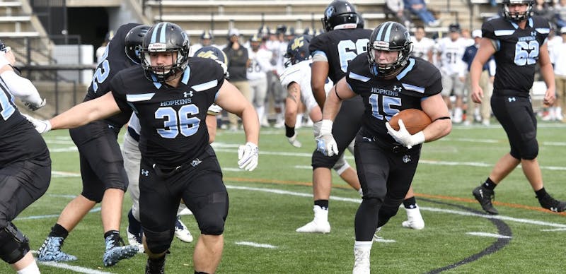 Football seniors excel in 57-14 victory over Juniata - The Johns ...