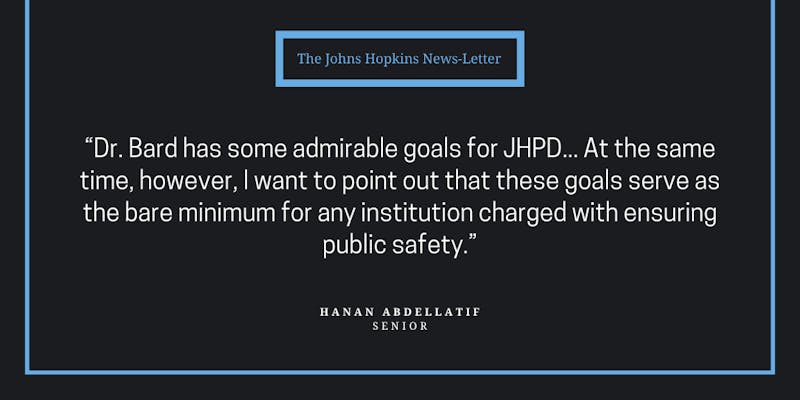 Bard appointed inaugural chief of the Johns Hopkins Police Department ...