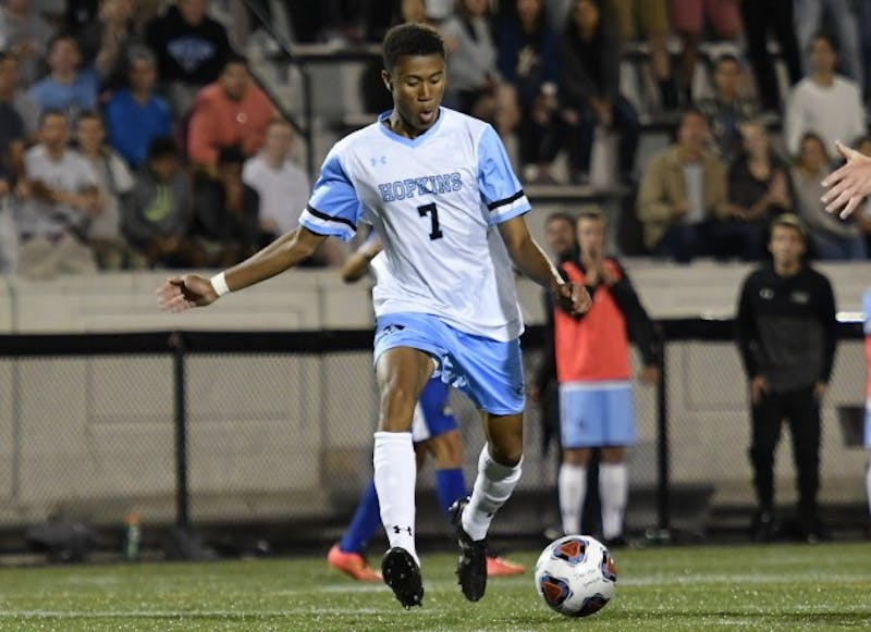 M. Soccer opens season with 2-0 win over Goucher Gophers - The Johns ...