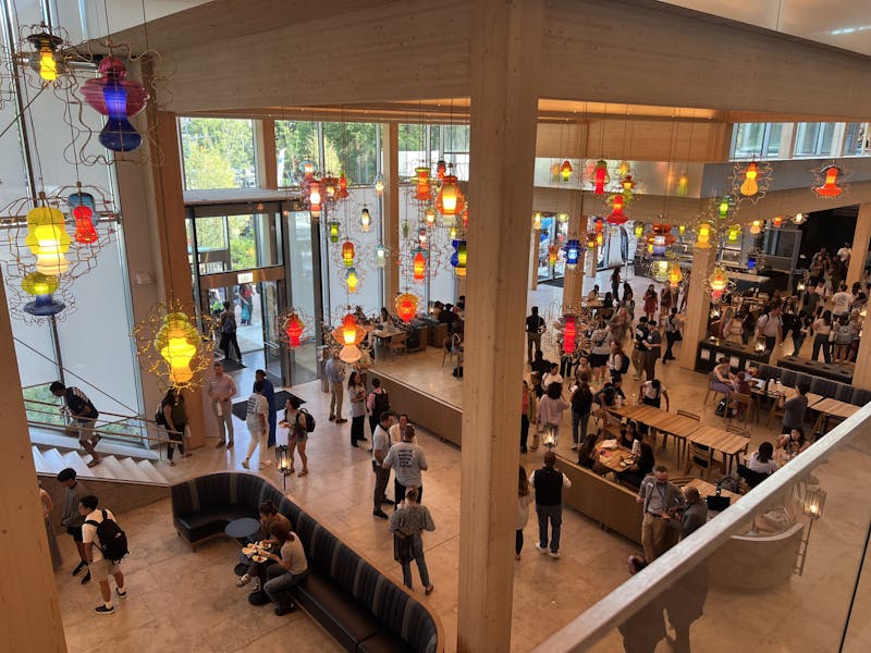 Hopkins hosts First Look Ceremony for new Bloomberg Student Center ...