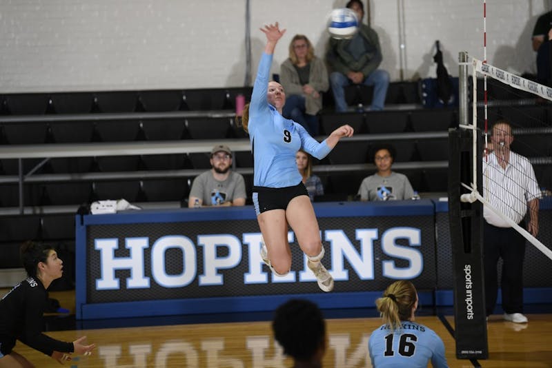 Volleyball has a strong weekend with two victories - The Johns Hopkins ...