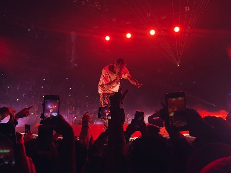 Travis Scott hits first stop of his tour in Baltimore - The Johns ...