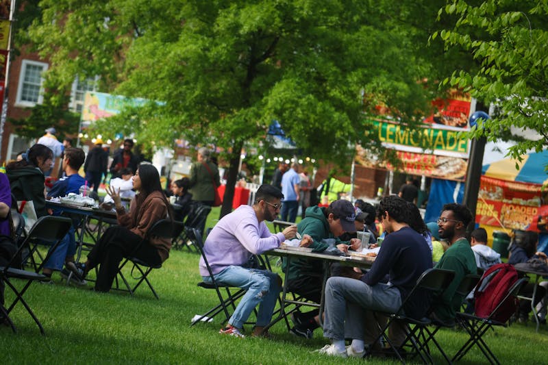 Students make do with downsized Spring Fair in rainy weather - The ...