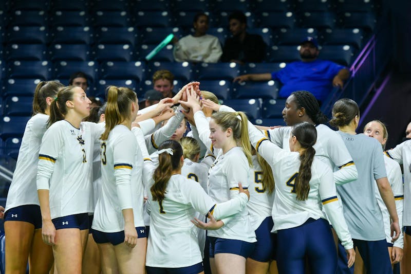 Notre Dame volleyball prepares for 'Cheer Her Name' matchup against ...