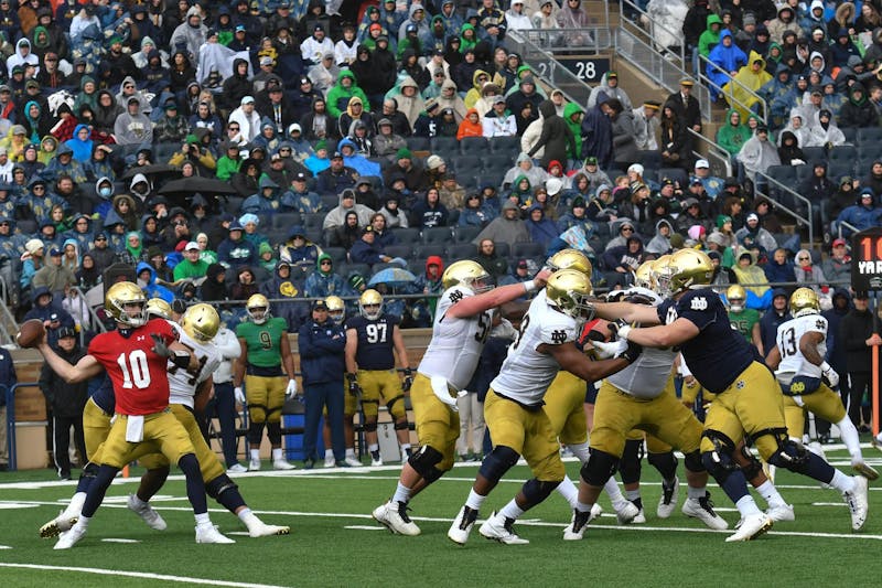 Dissecting Notre Dame’s Blue-Gold Game defense - The Observer