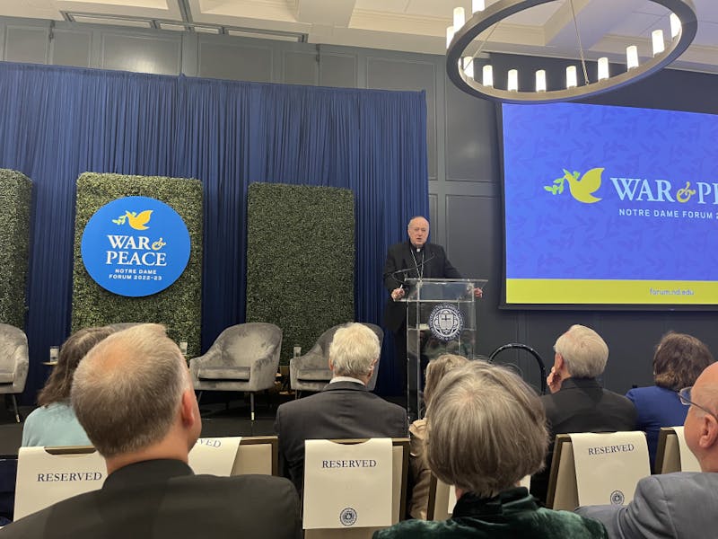 Cardinal discusses 'atrophying' just war framework at Notre Dame Forum ...