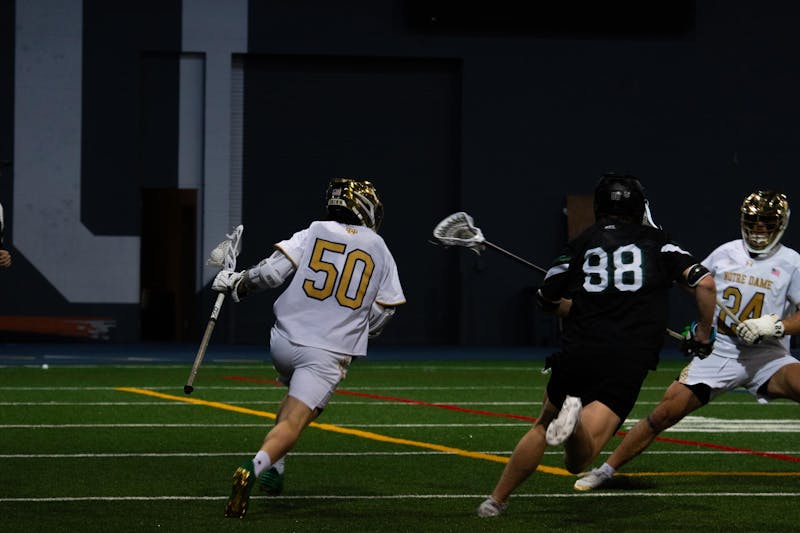 Men’s lacrosse passes first test of the season, outlast Hoyas on the ...