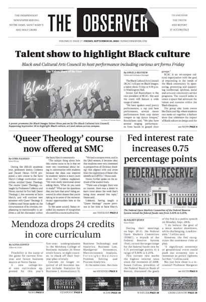 Print Edition for The Observer for Friday, September 30, 2022 - The ...