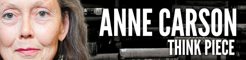 Anne Carson and the looking glass of Twitter - The Observer