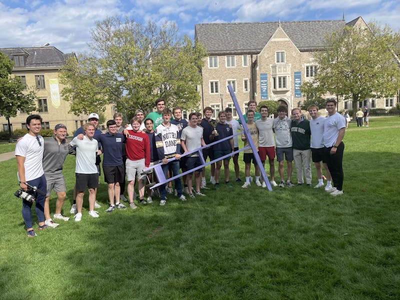 Keough Hall hosts, wins 28th annual chariot race - The Observer