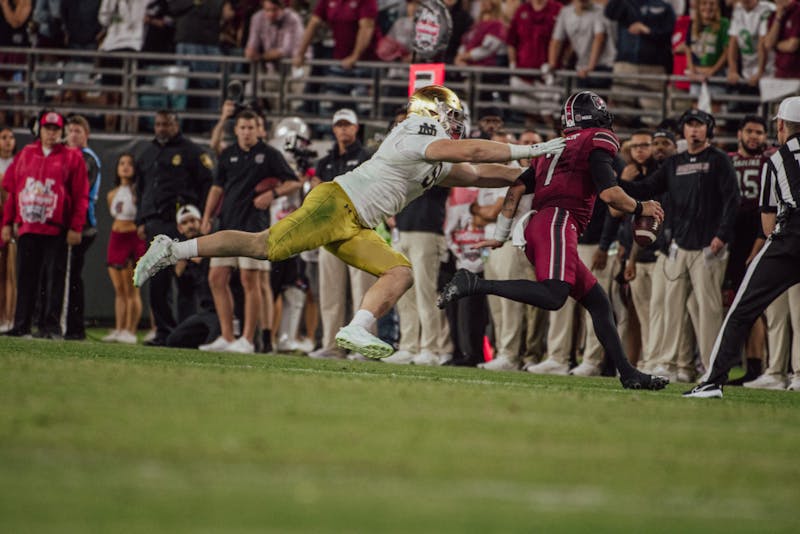 Gator bowl grades: Irish defensive line flashes sneak peak of 2023 ...