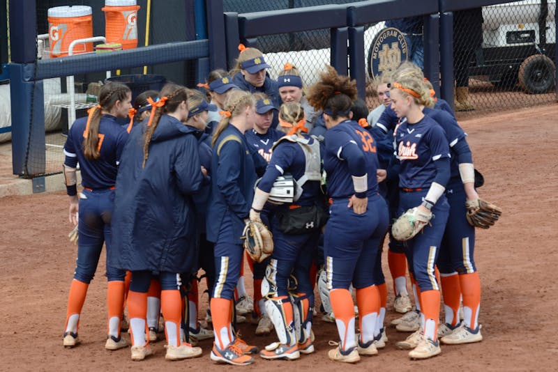 Notre Dame takes two of three from Louisville, Gumpf makes history vs ...