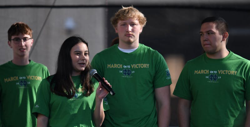 Student committee unveils ‘The Shirt’ 2023 to crowd on campus - The ...