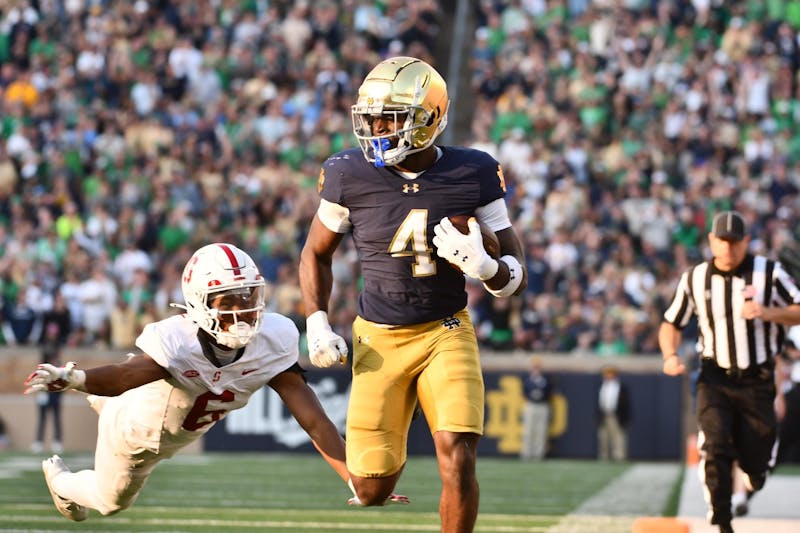 Five key moments from Notre Dame’s 51-14 defeat of Navy - The Observer