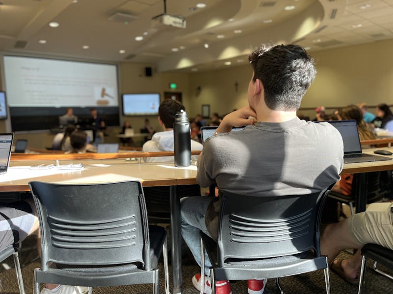 Rezner and McAndrew explain senate procedures in second meeting of new ...