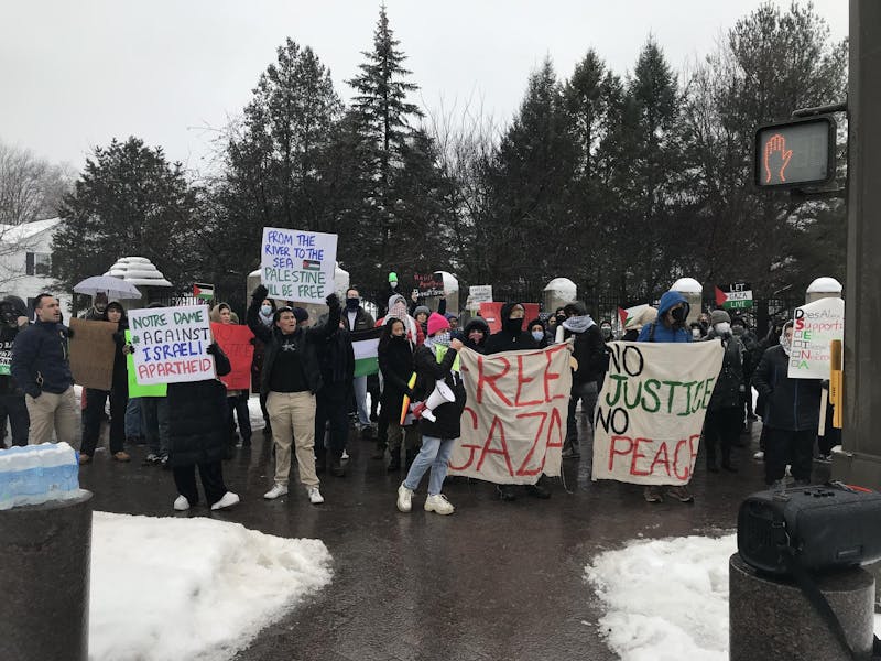 Students, outside groups protest supreme court justices' campus visit ...