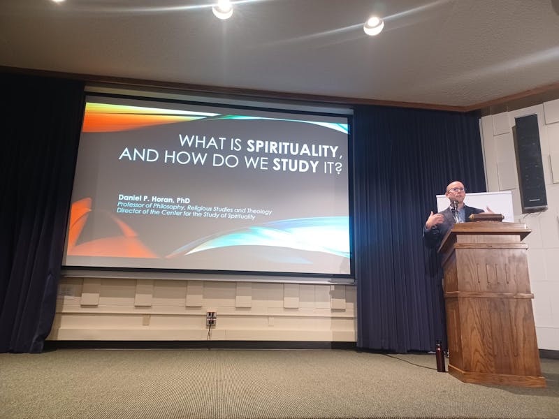 Director Daniel Horan speaks on spirituality for CFSS’ 40th anniversary ...