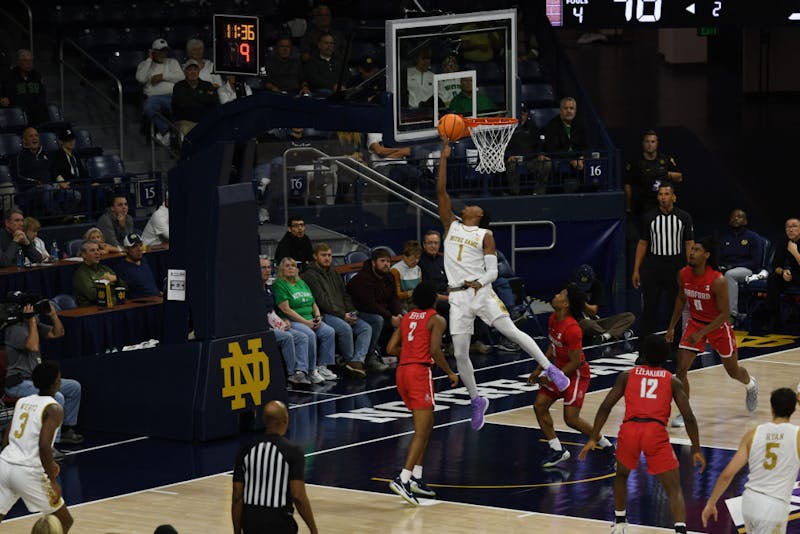 Irish drop third straight, fall to 0-2 in ACC play - The Observer