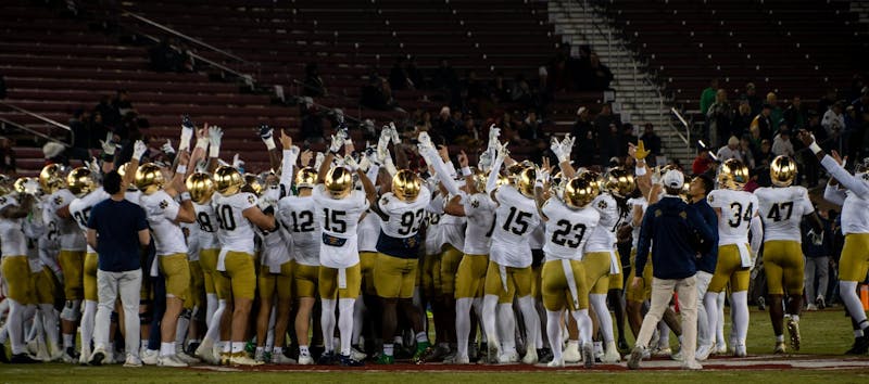 CFP committee announces rankings, Irish fall to No. 10 - The Observer